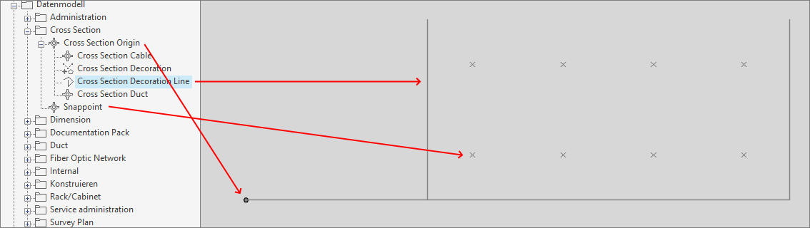 Creating a cross section template – NET Help-Center